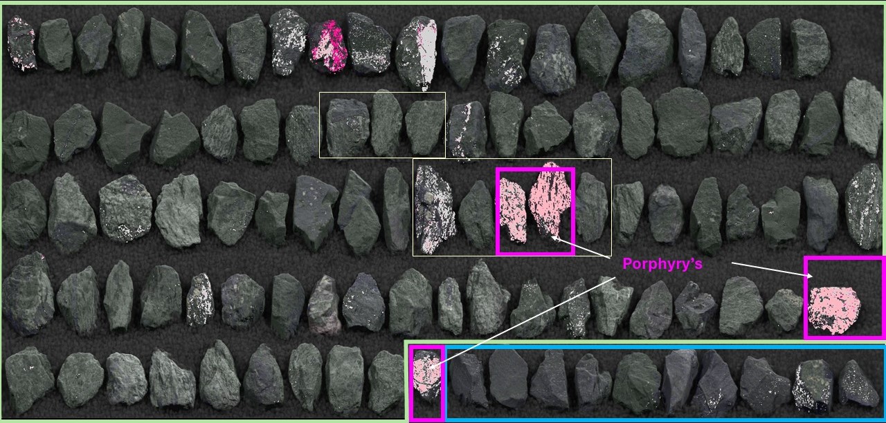 Automated Capture of AC/RC Chip mineralogy - Portable Spectral Services