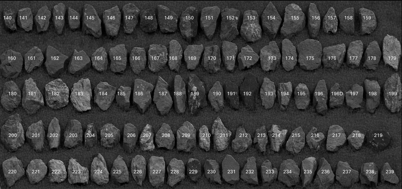 Automated Capture of AC/RC Chip mineralogy - Portable Spectral Services